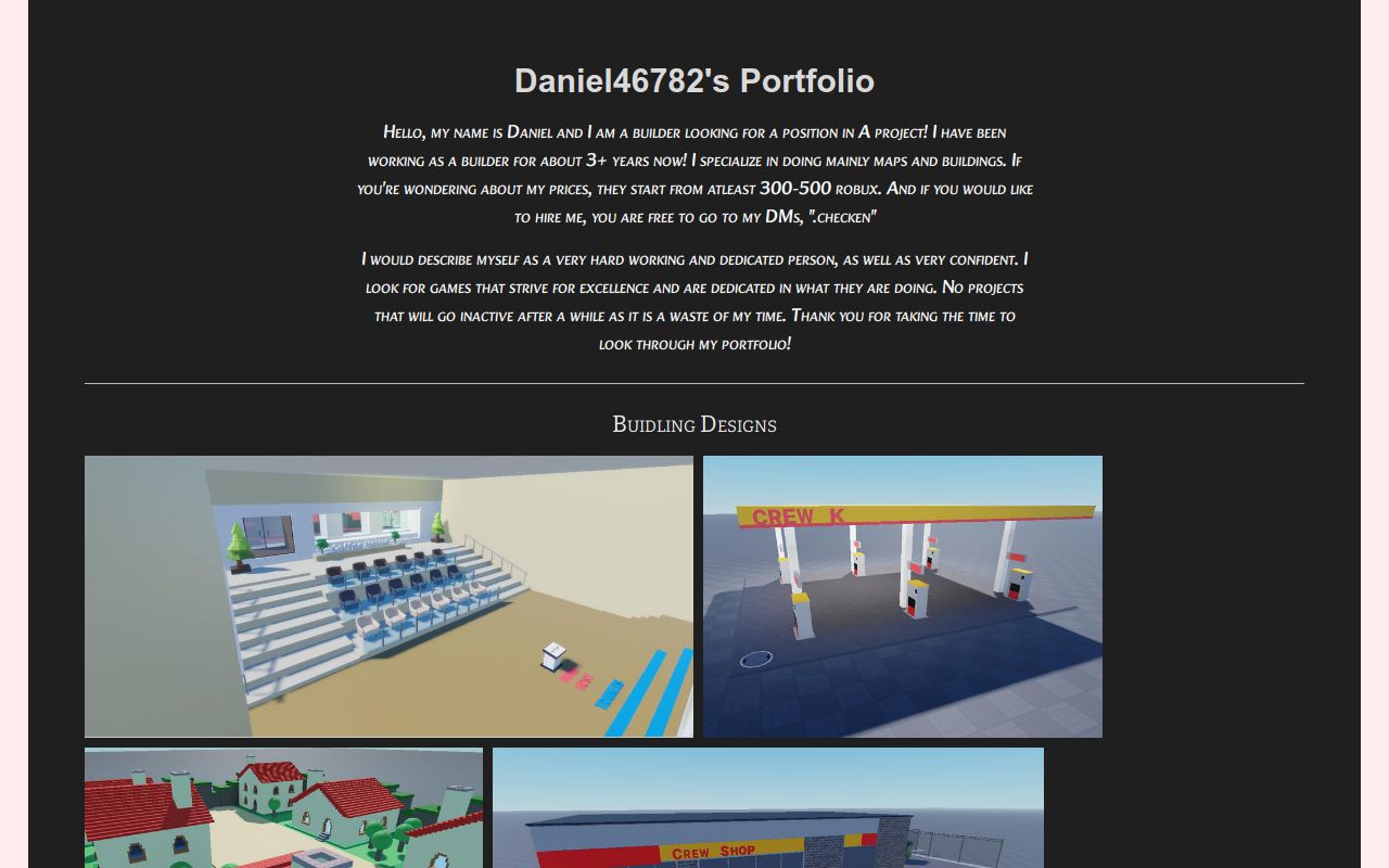 Daniel's Portfolio